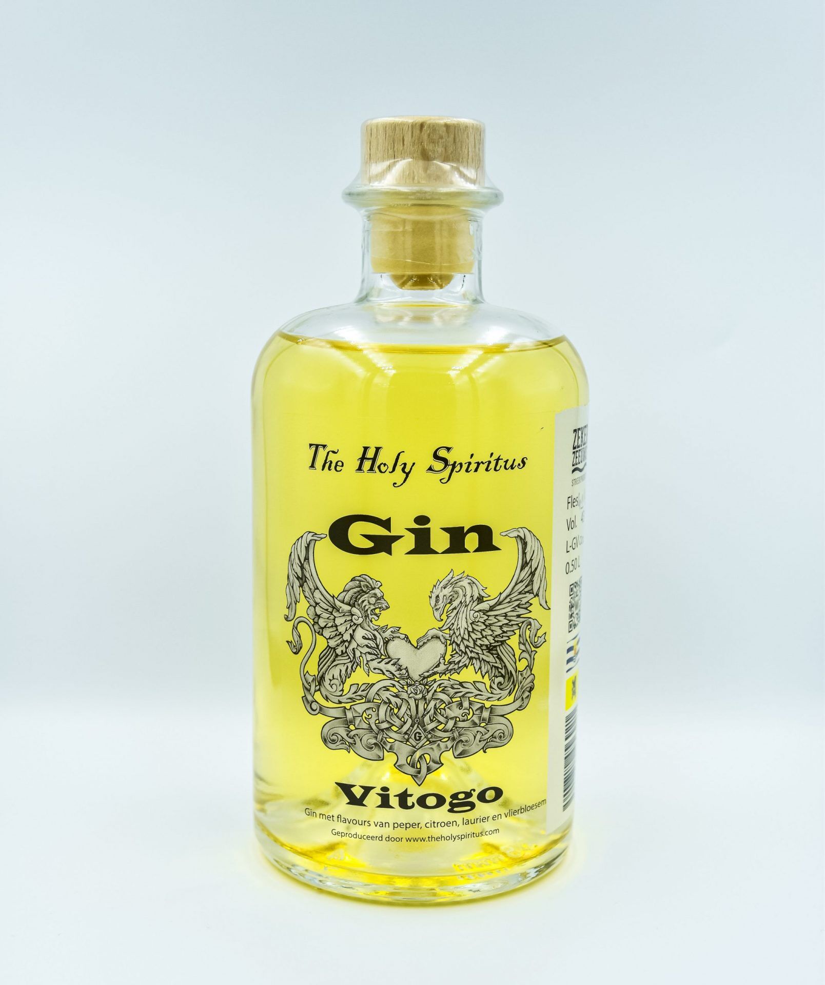 The Holy Spiritus Zeeuwse Gin Vitogo 0.50L 1 fles